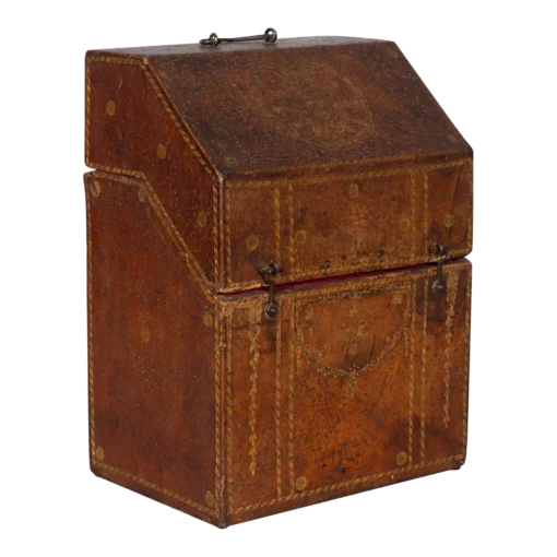 My Italian Tooled Letter Box With Barberini Coat Of Arms Offer Low ...